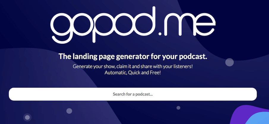 gopod.me - The Linktree of Podcast.